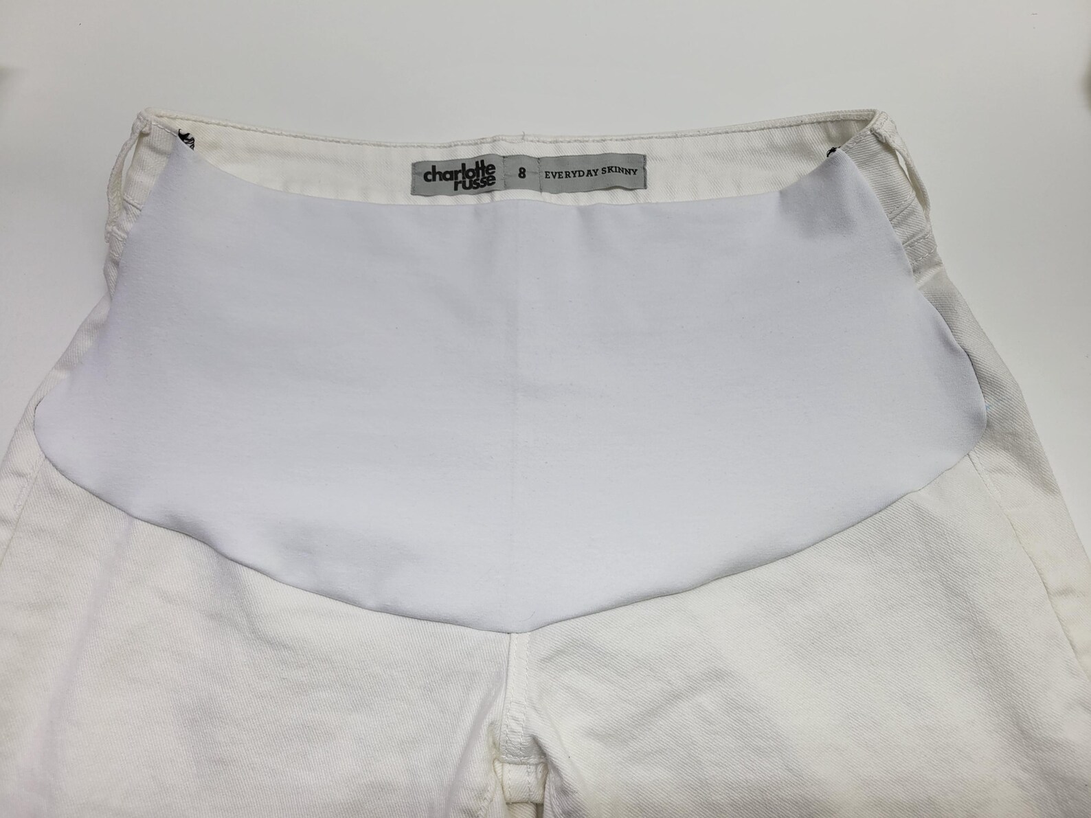Belly Band Sewing Pattern - Add a Knit Panel to Jeans - Maternity Bump ...