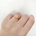 18K 14K 9K Flower Signet Ring, Floral Wreath Signet Ring, Solid Gold ...
