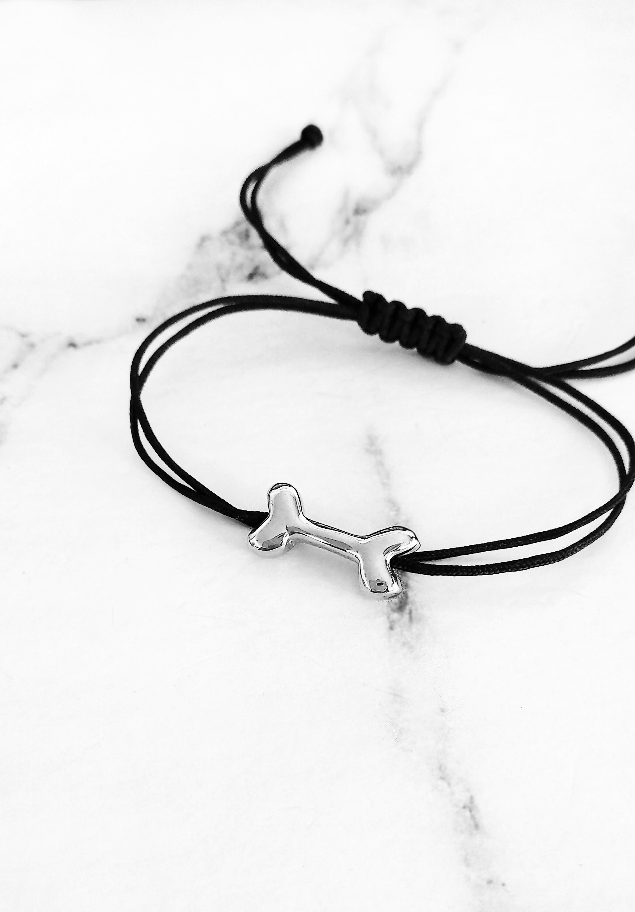 14K 9K Gold Dog Bone Bracelet Pet bracelet Dog bone charm | Etsy