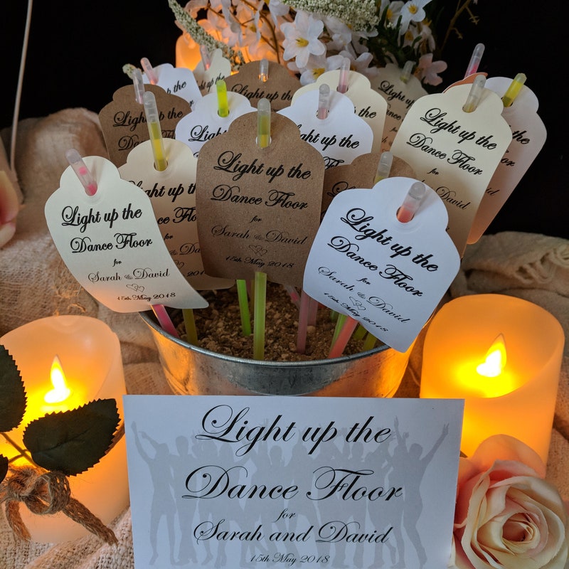 Wedding Glow Sticks - Etsy