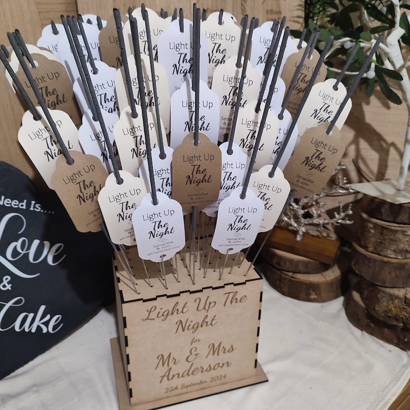 Sparkler Bucket - Etsy UK