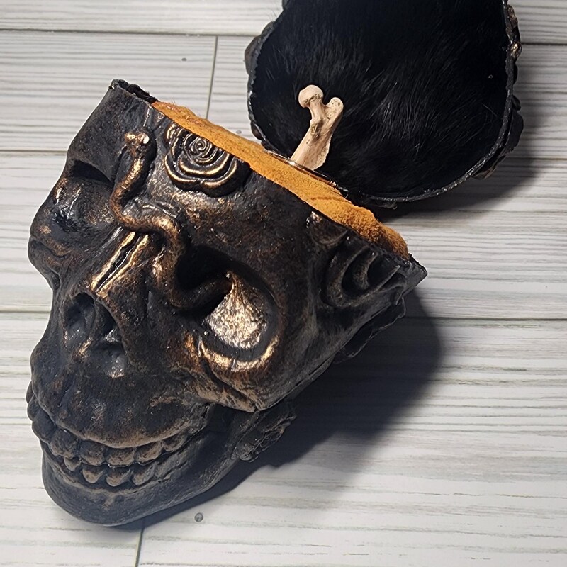 Skull Ring Box - Etsy