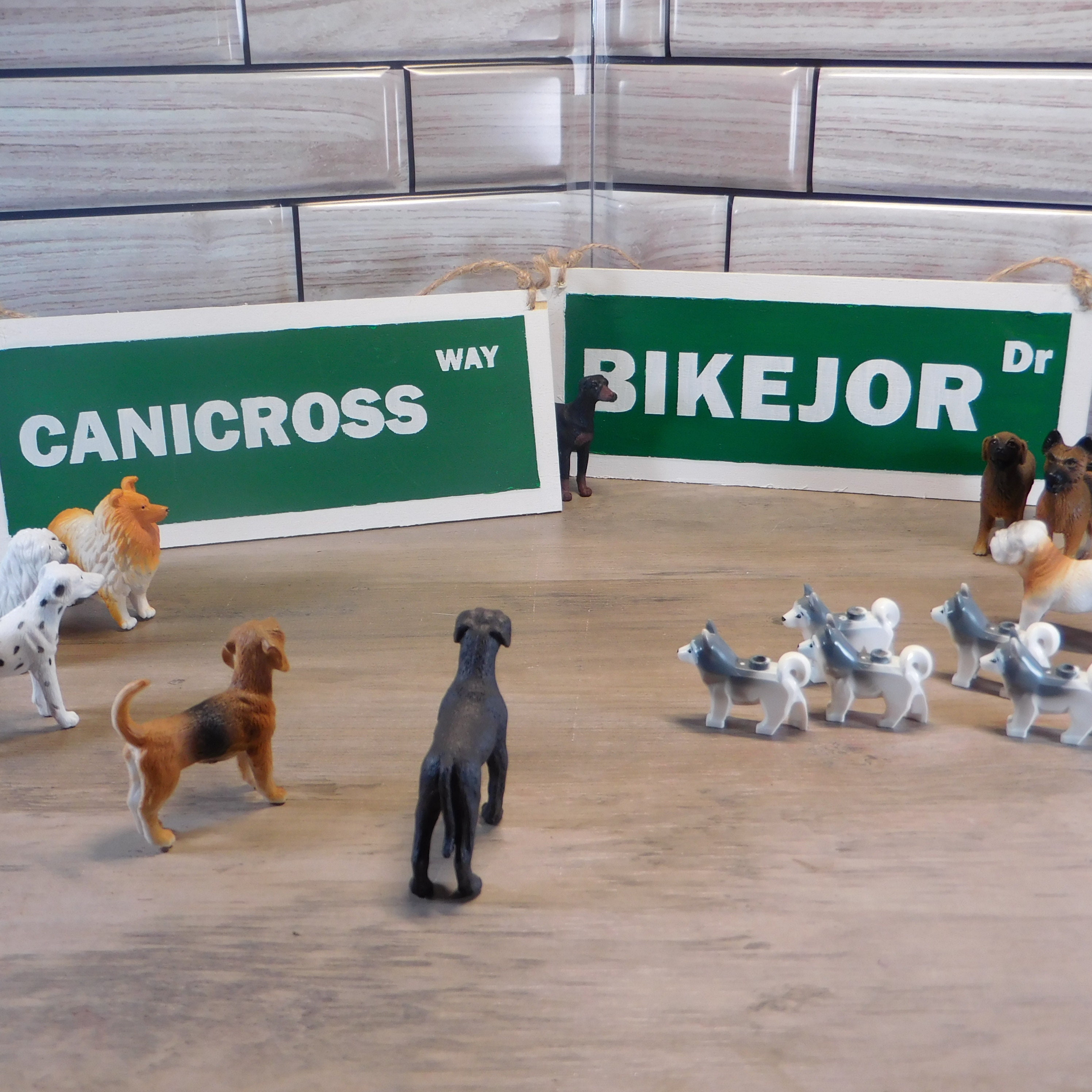 Dog Sport Street Signs | Canicross Gift | Bikejor Gift| Pulling Dog ...