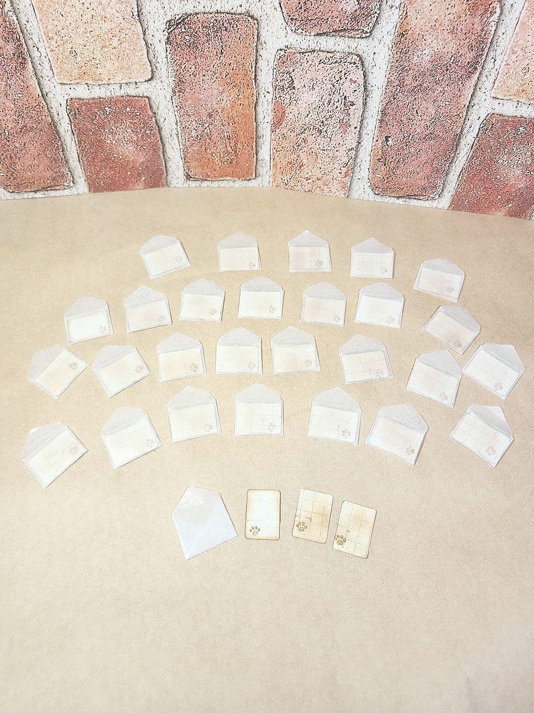 Mini Envelope Set for Journaling|wax Paper Envelope|book Page Envelopes ...