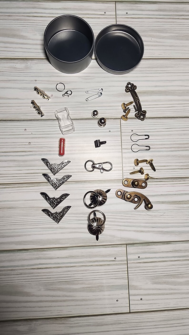 Junk Journal Hardware Kit - Etsy