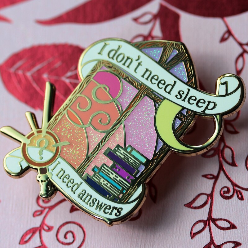 Book Pin - Etsy