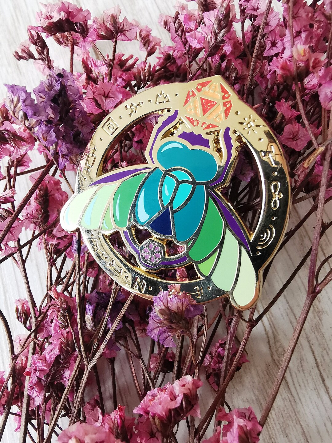 Scarab of Protection Dungeons and Dragons Enamel Pin - Etsy