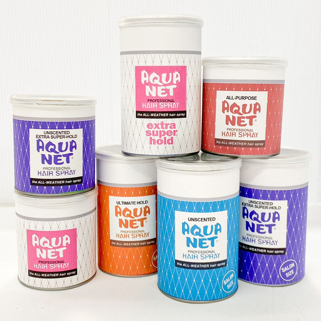 Aqua Net 80s PRINGLES Can Labels -- Small 1.4oz and 2.3oz Cans ...