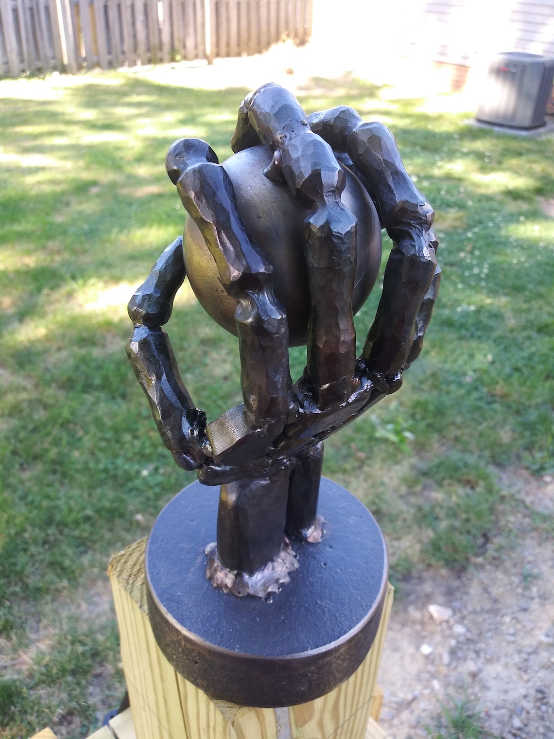 Skeleton Hand With Eight Ball - Etsy