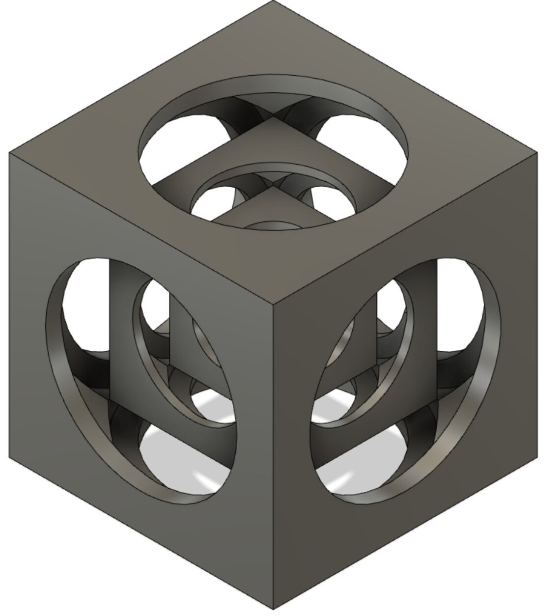 Turner's Cube Blue Prints. Cube Size is 25mm, With 3 Separated Cubes ...