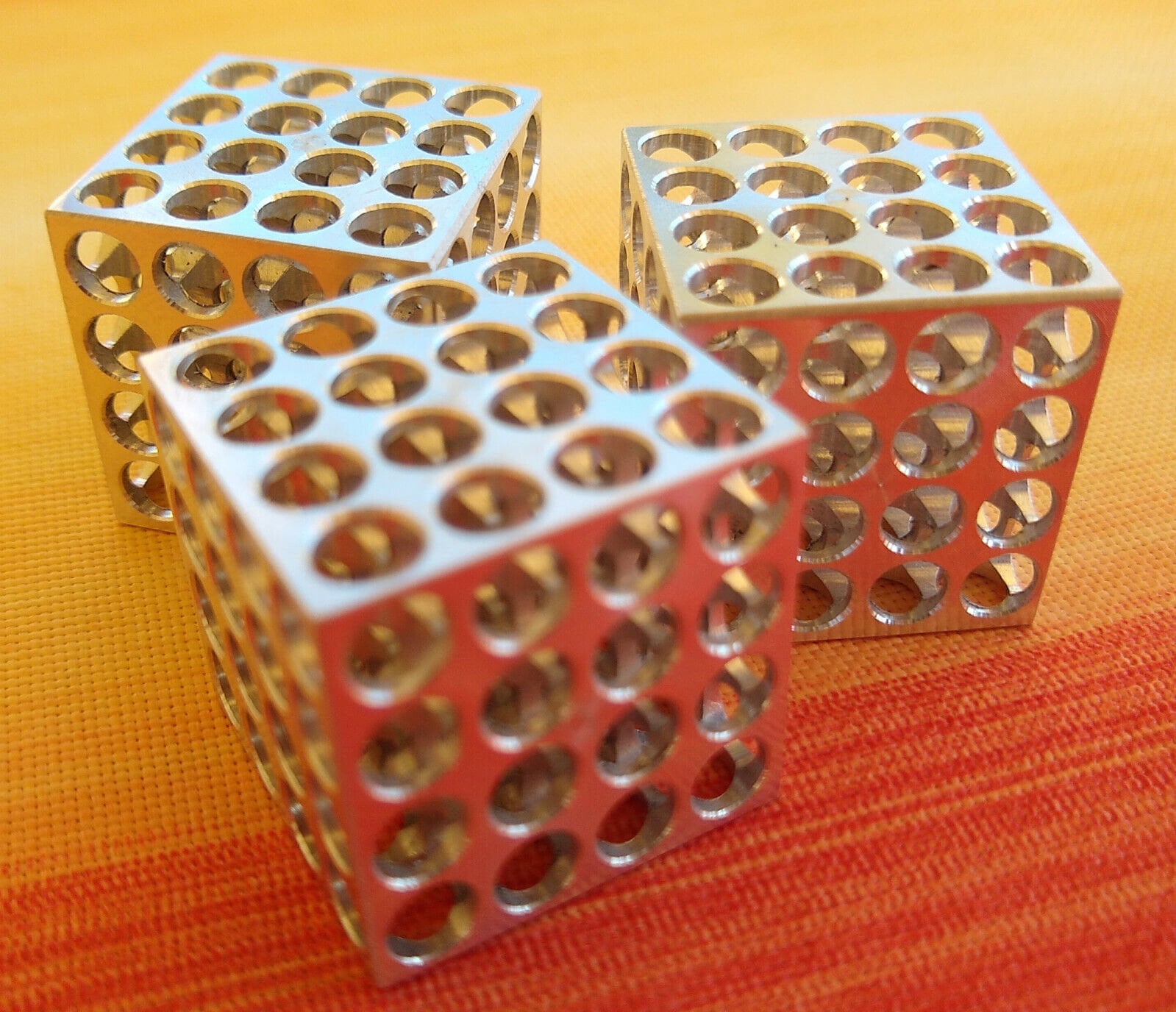 Swiss Cheese Cube, 25mm or 1" Size - Etsy