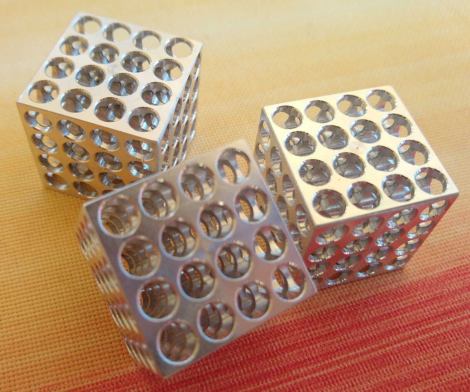 Swiss Cheese Cube, 25mm or 1" Size - Etsy
