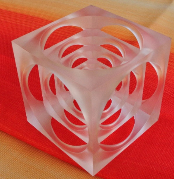 Turner's Cube Blue Prints. Cube Size is 50mm, With 4 Unseparated Cubes ...