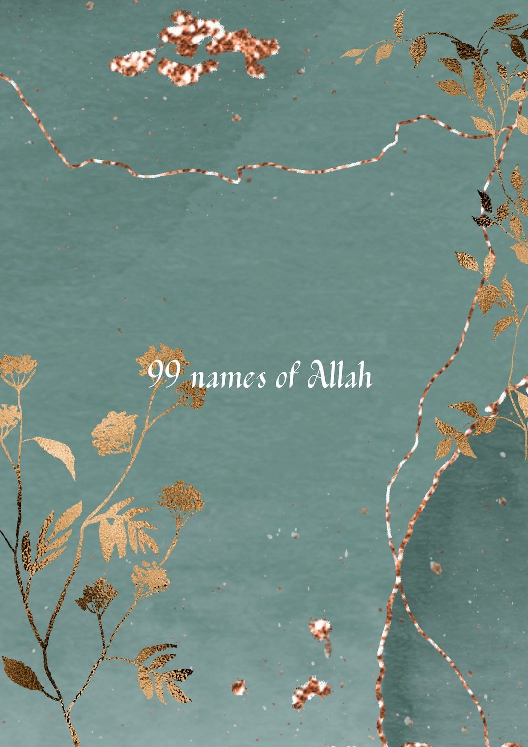99 Names of Allah and a Gratitude Journal Template, Printable Journal ...