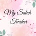 Printable Yearly Salah Tracker, Daily Salah Log, Monthly Salah Log ...