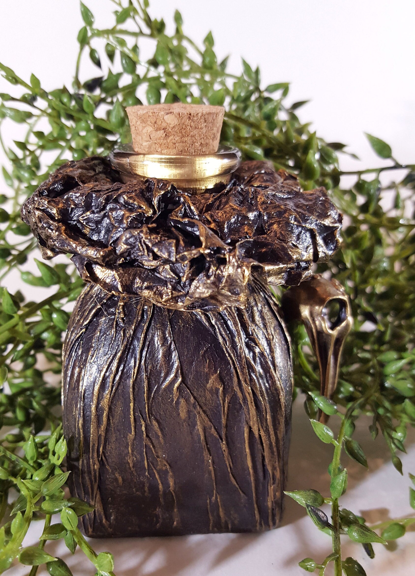 Bird Skull Potion Bottle - Wizard Potion Bottle - Cosplay Bottle - LARP ...