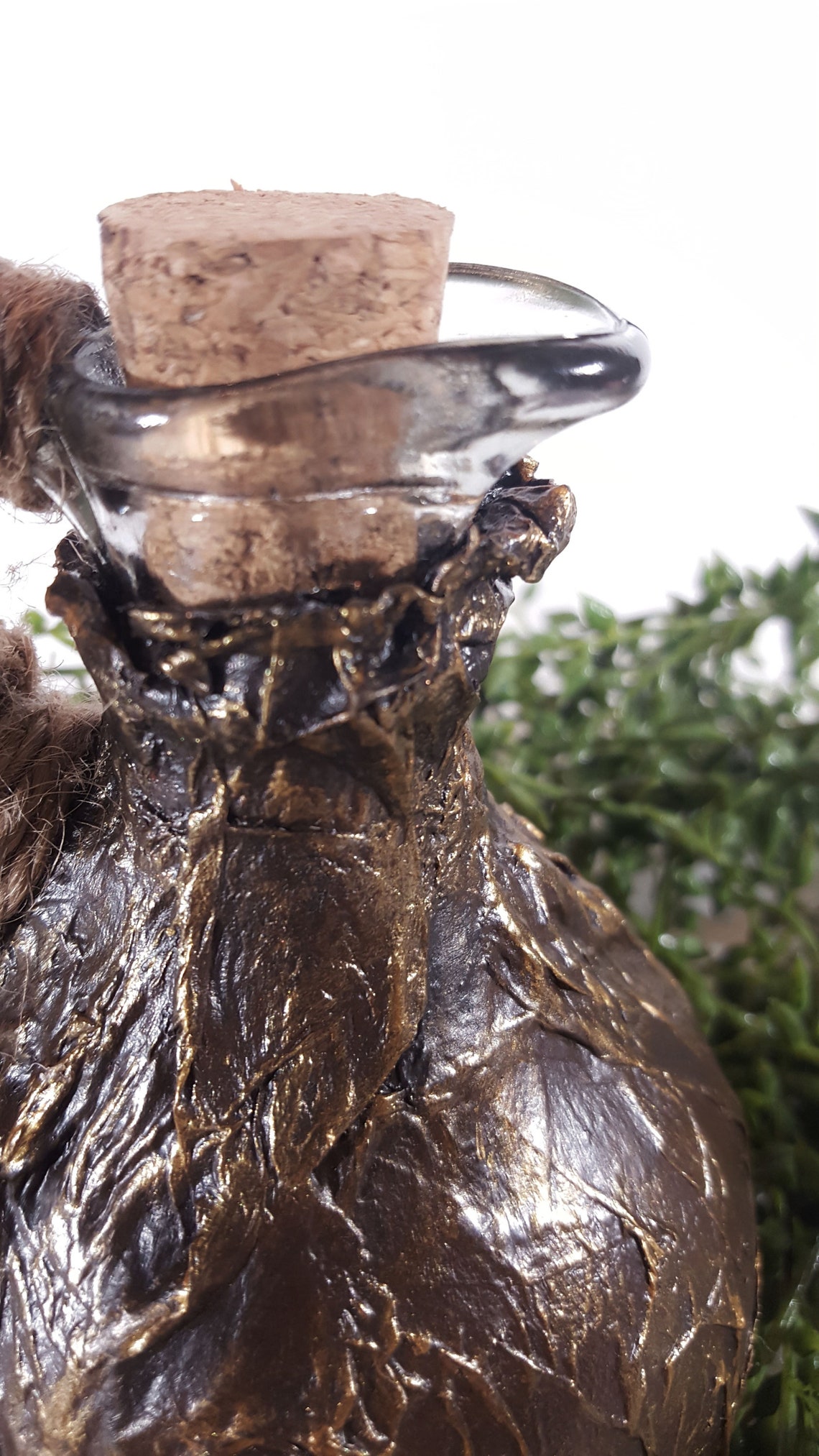 Brown Oil Pitcher Potion Bottle Kitchen Decor Wizard Potion Magic ...