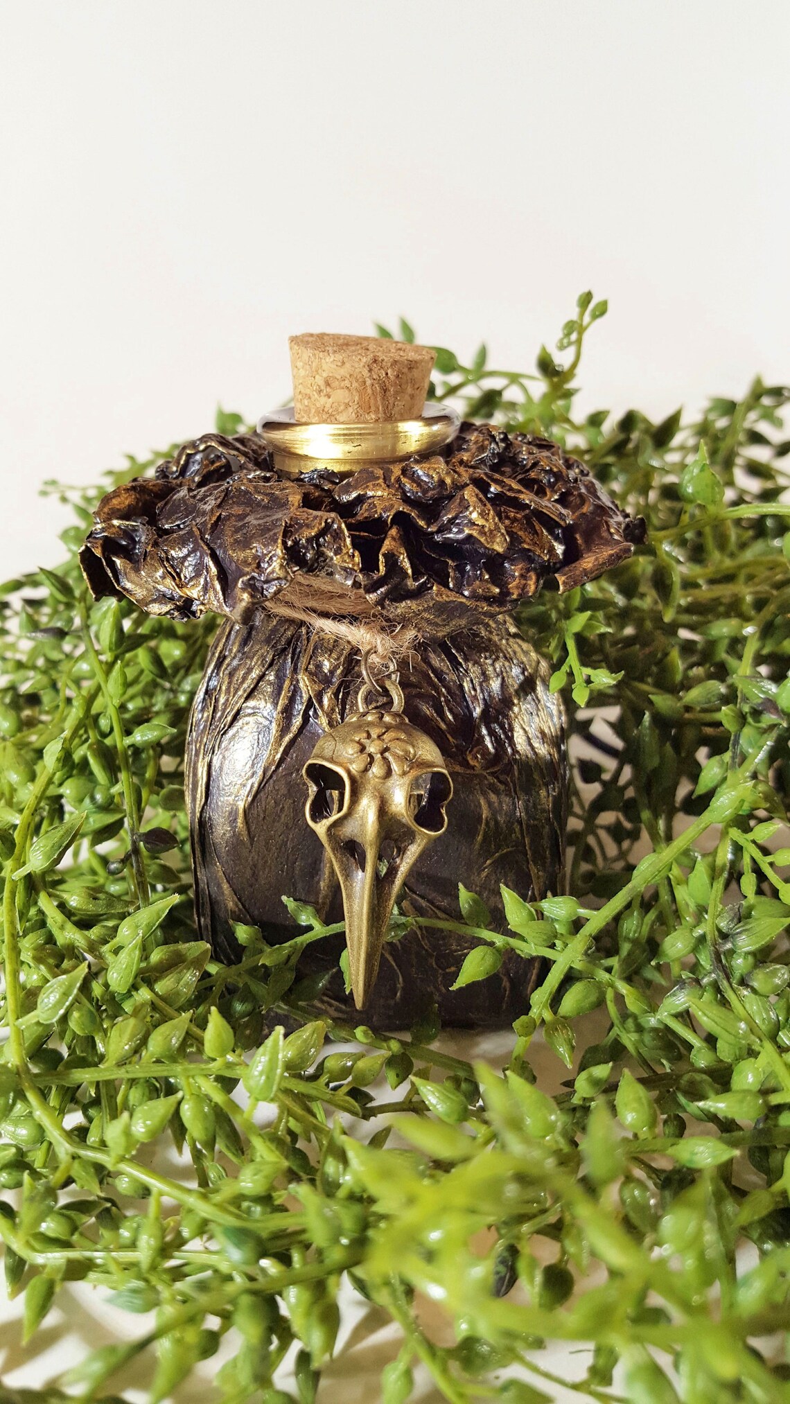 Bird Skull Potion Bottle - Wizard Potion Bottle - Cosplay Bottle - LARP ...