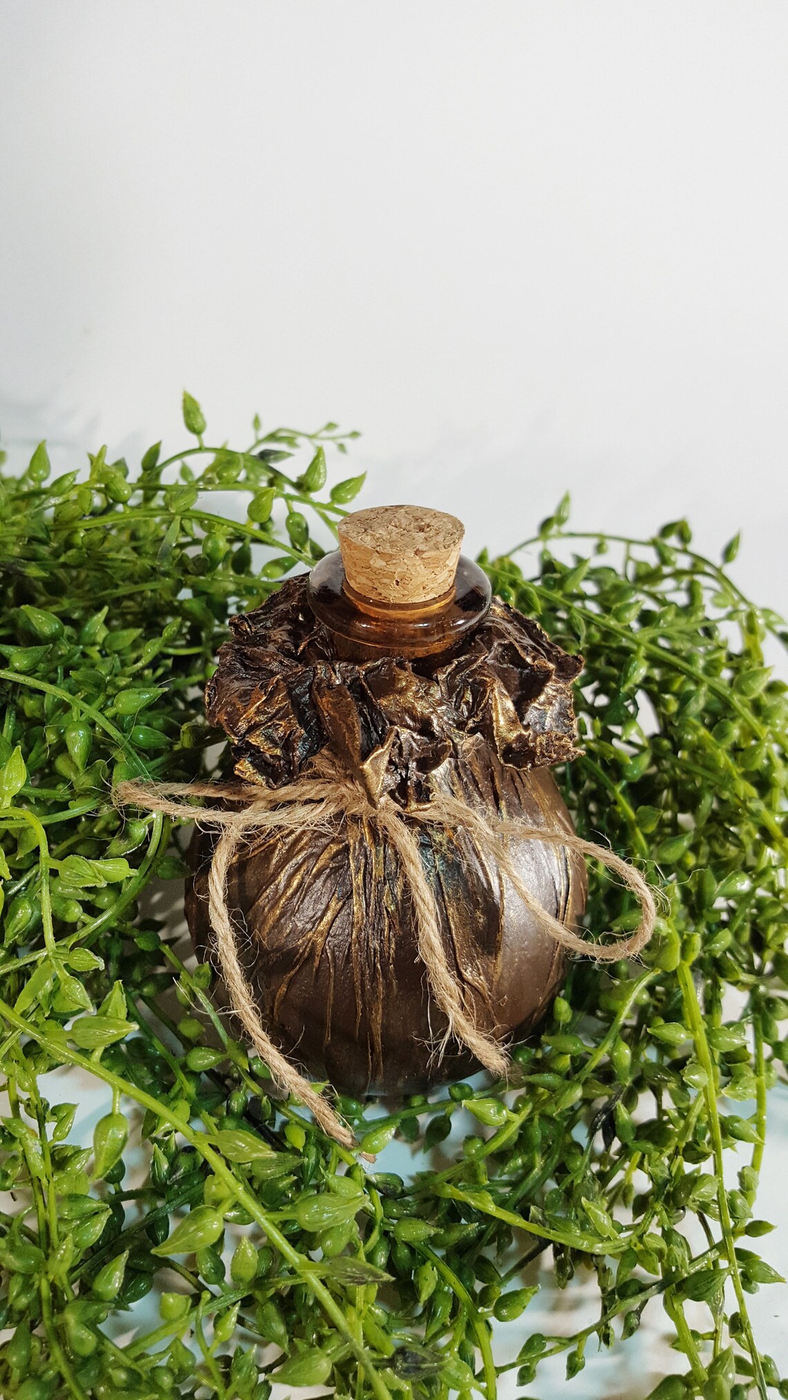 Brown Potion Bottle Halloween Decor Wizard Potion LARP Bottle Cosplay ...