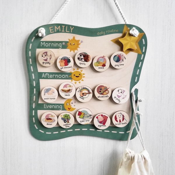 Toddler Chore Chart - Etsy