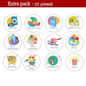 Personalized Wooden Daily Routine Chart for Toddler, Visual Schedule ...