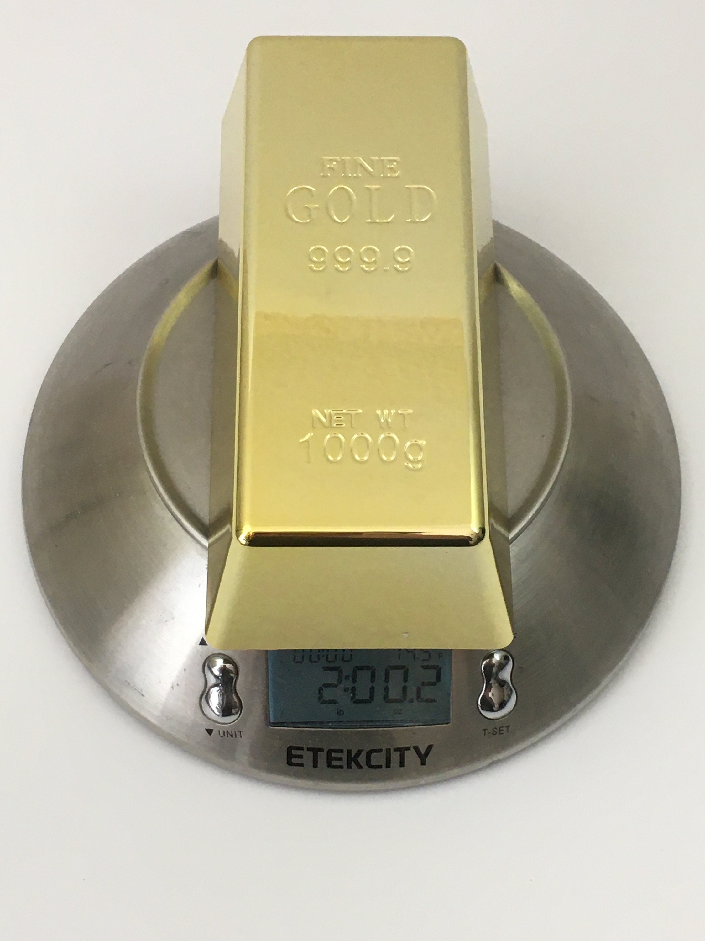 Fake Gold Bar Bullion Prop Desk Display Toy 2 Pack HEAVY | Etsy