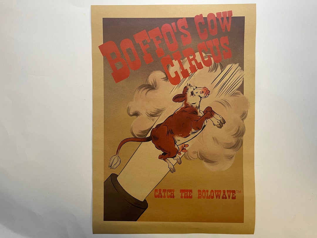 Circus Poster Freak Show Vintage Style Clown Freakshow Carnival Art ...