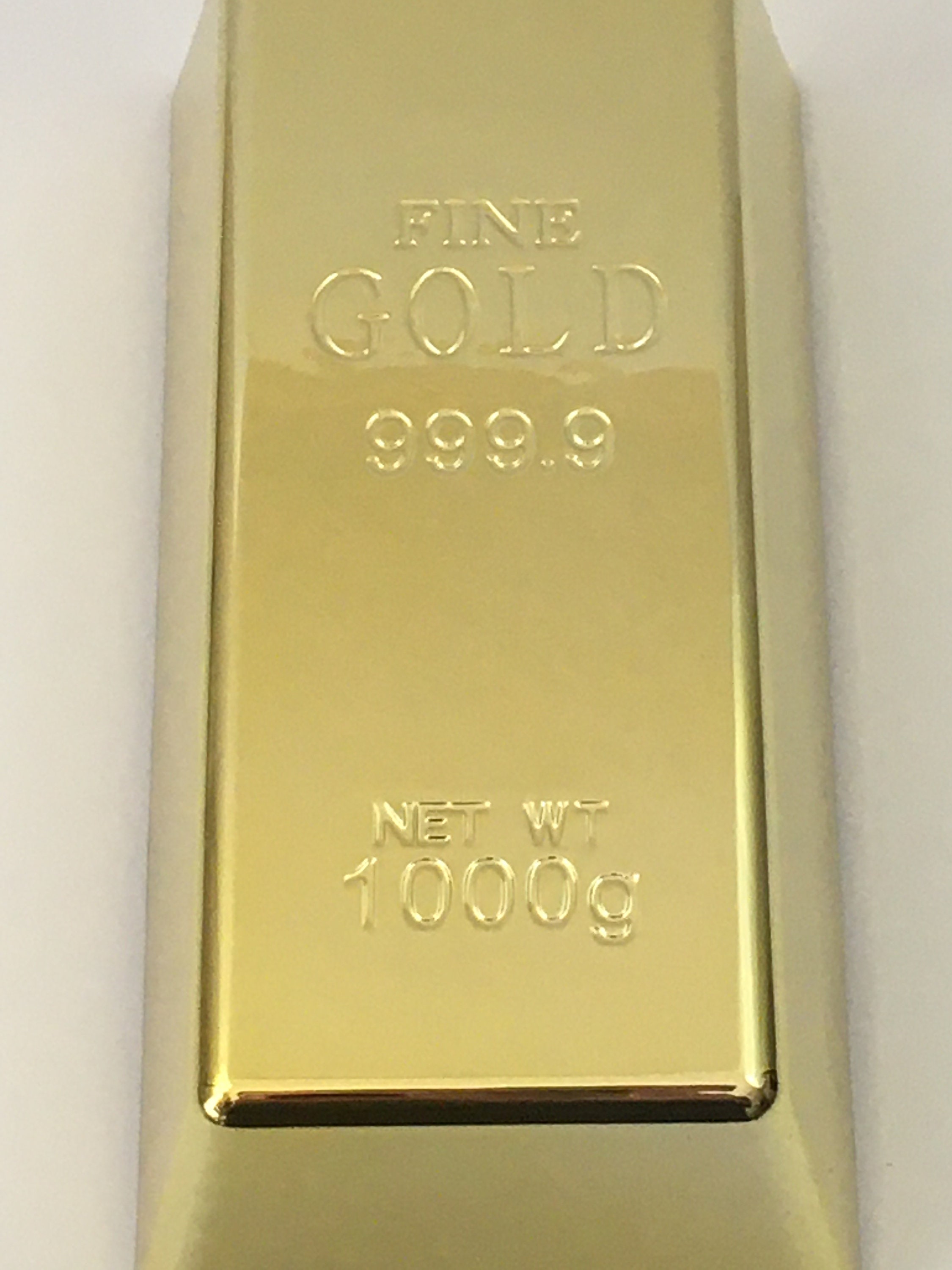 Fake Gold Bar Bullion Prop Desk Display Toy 2 Pack HEAVY | Etsy