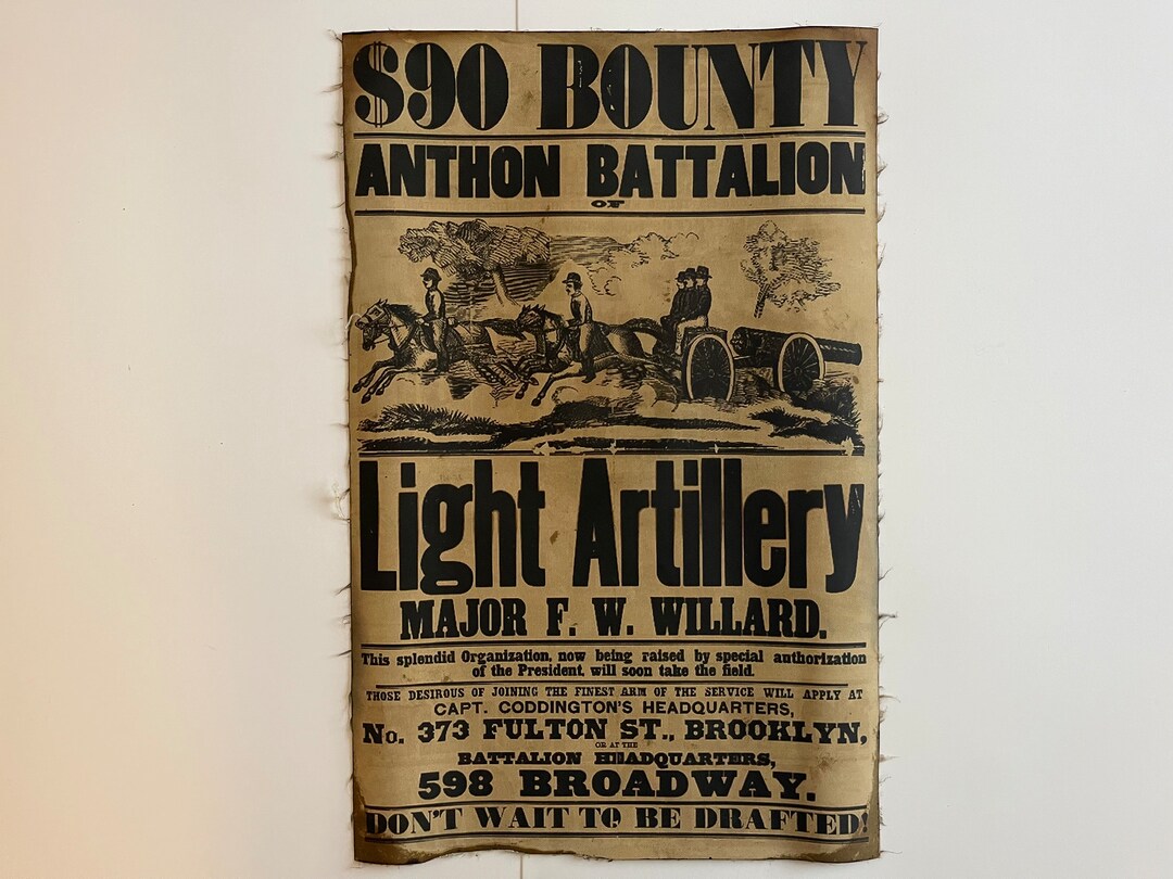 Civil War Poster Military Posters American History Reproduction Print ...