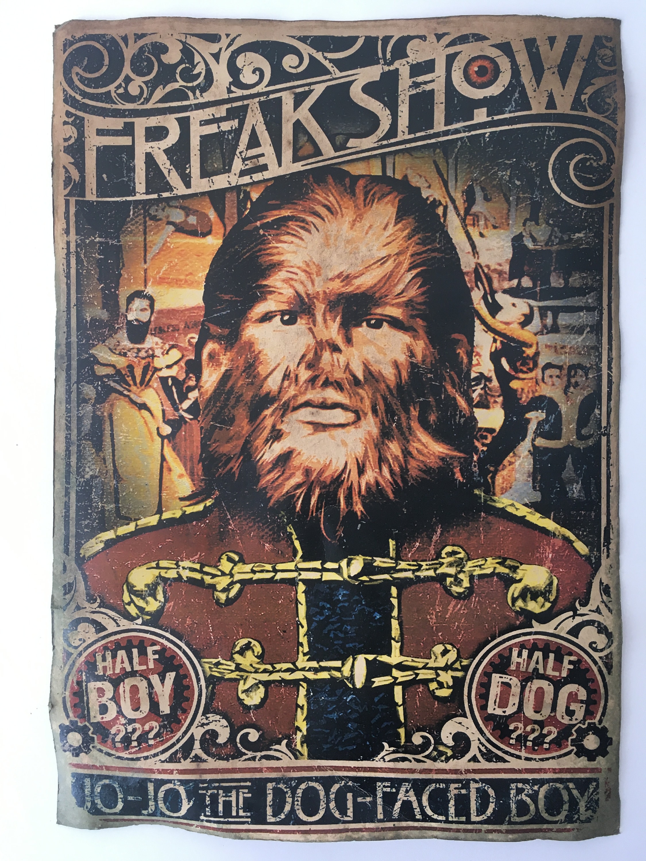 Freak Show Poster Wolf Boy Vintage Reproduction Aged Circus - Etsy UK