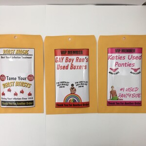 Prank Mail Shipping Labels Practical Jokes Stickers Pranks Revenge ...