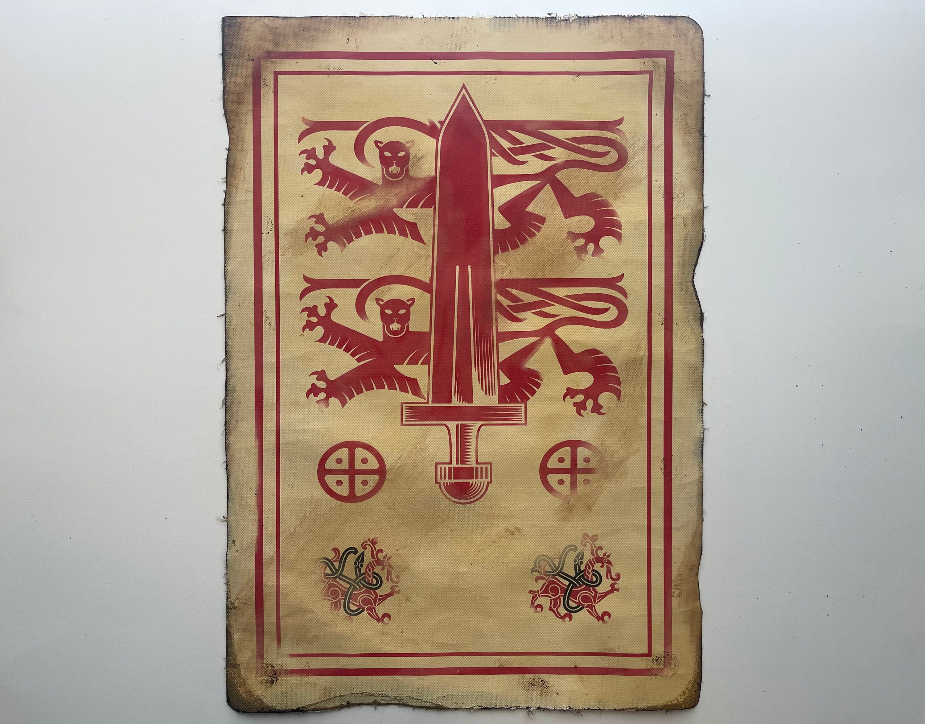Medieval War Banner