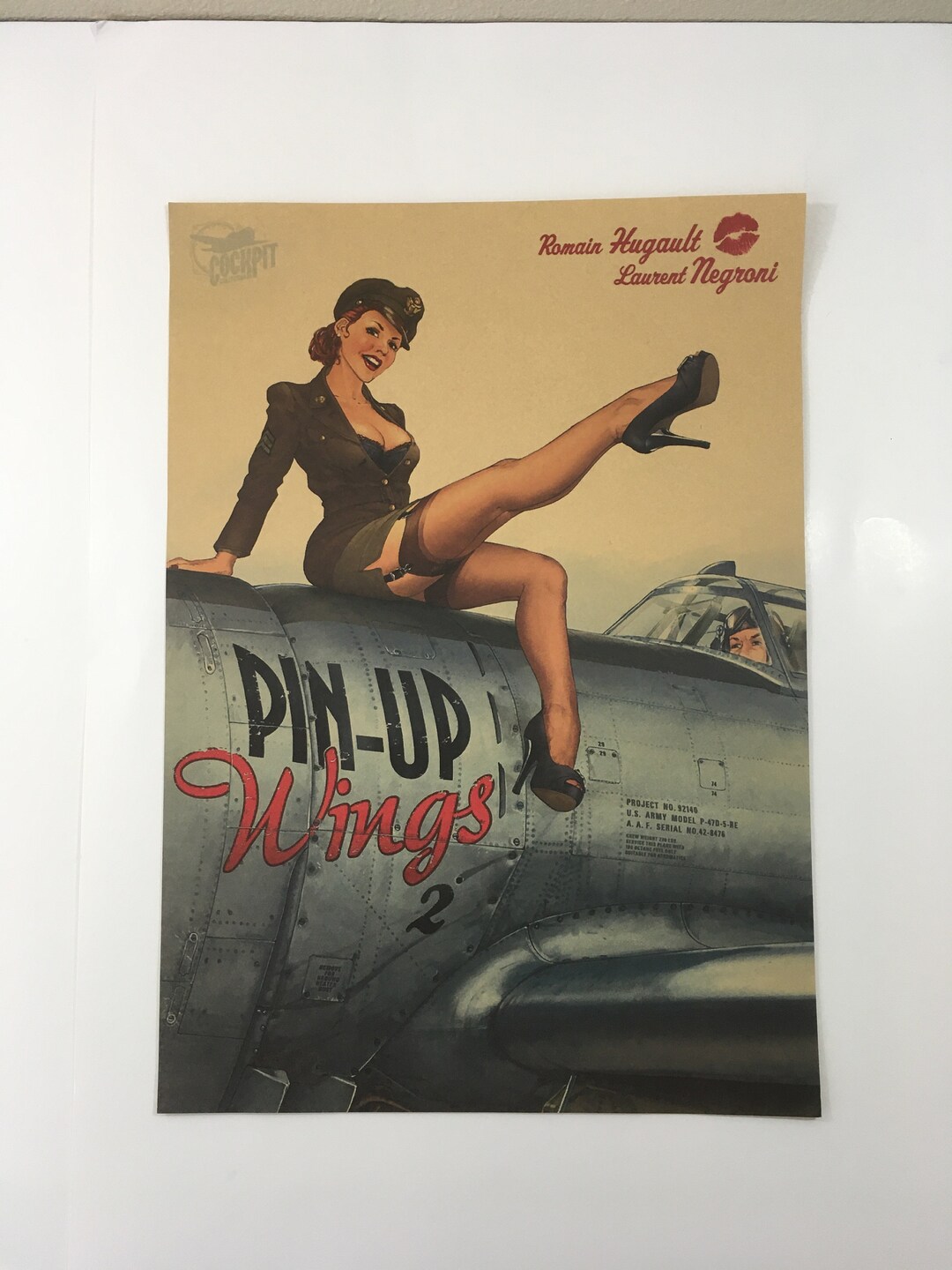 Póster Pin Up de la Segunda Guerra Mundial, Segunda Guerra Mundial, impresión Vintage del ...