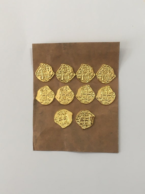Old Gold Pirate Coins