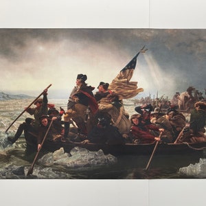 Washington Crossing the Delaware George Washington Paintings American ...