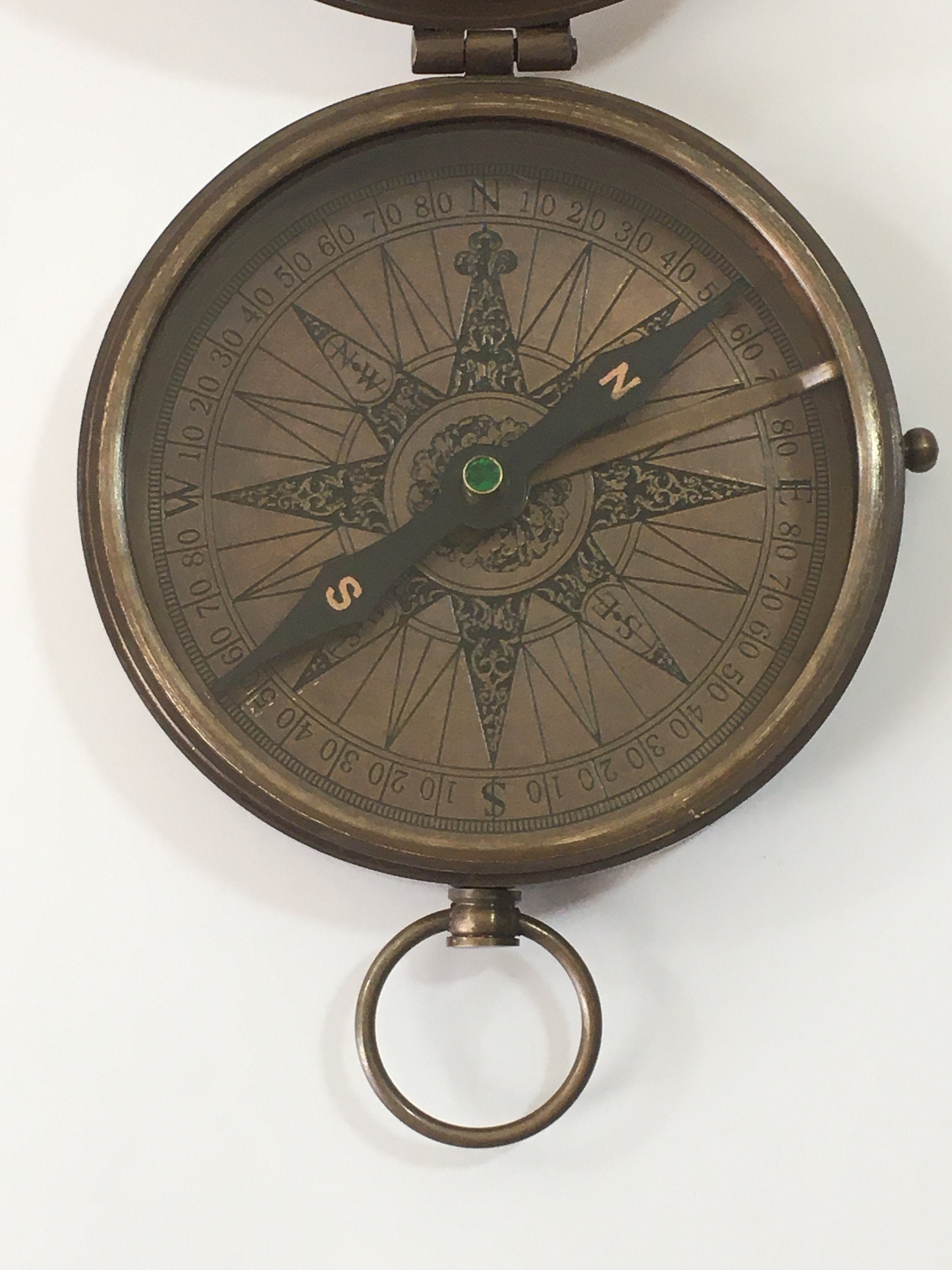Titanic Compass Vintage Antique Nautical Compass White Star | Etsy