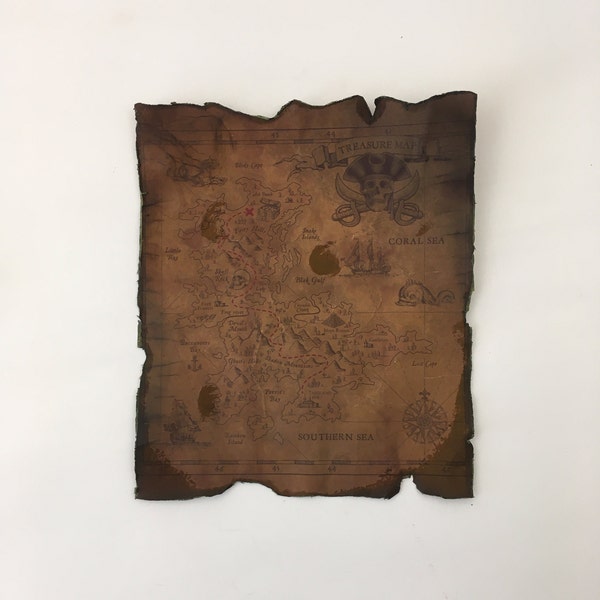 Pirate Treasure Map - Etsy