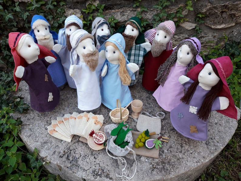 Biblical Handpuppets - Etsy