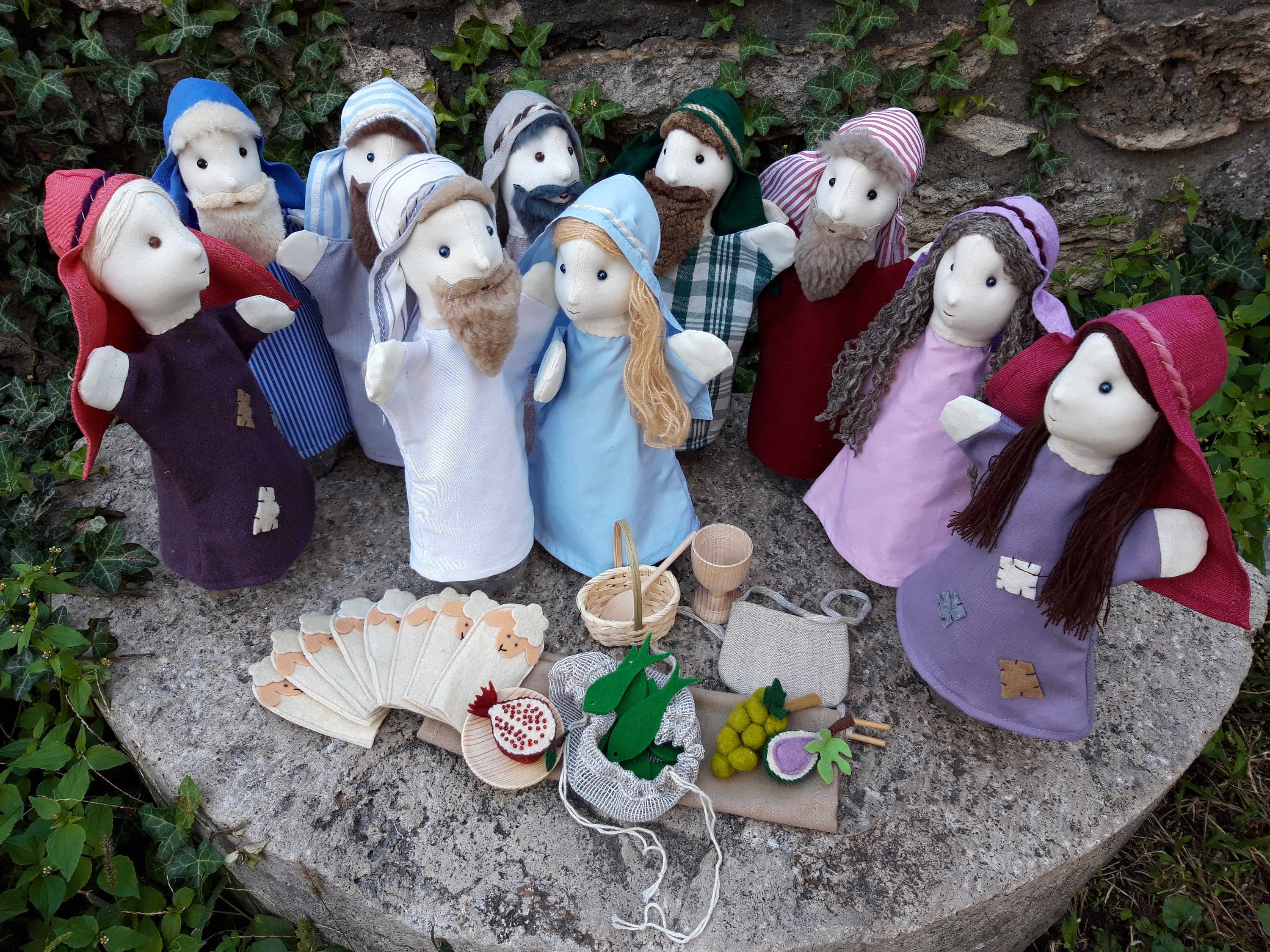 Biblical Handpuppets - Etsy