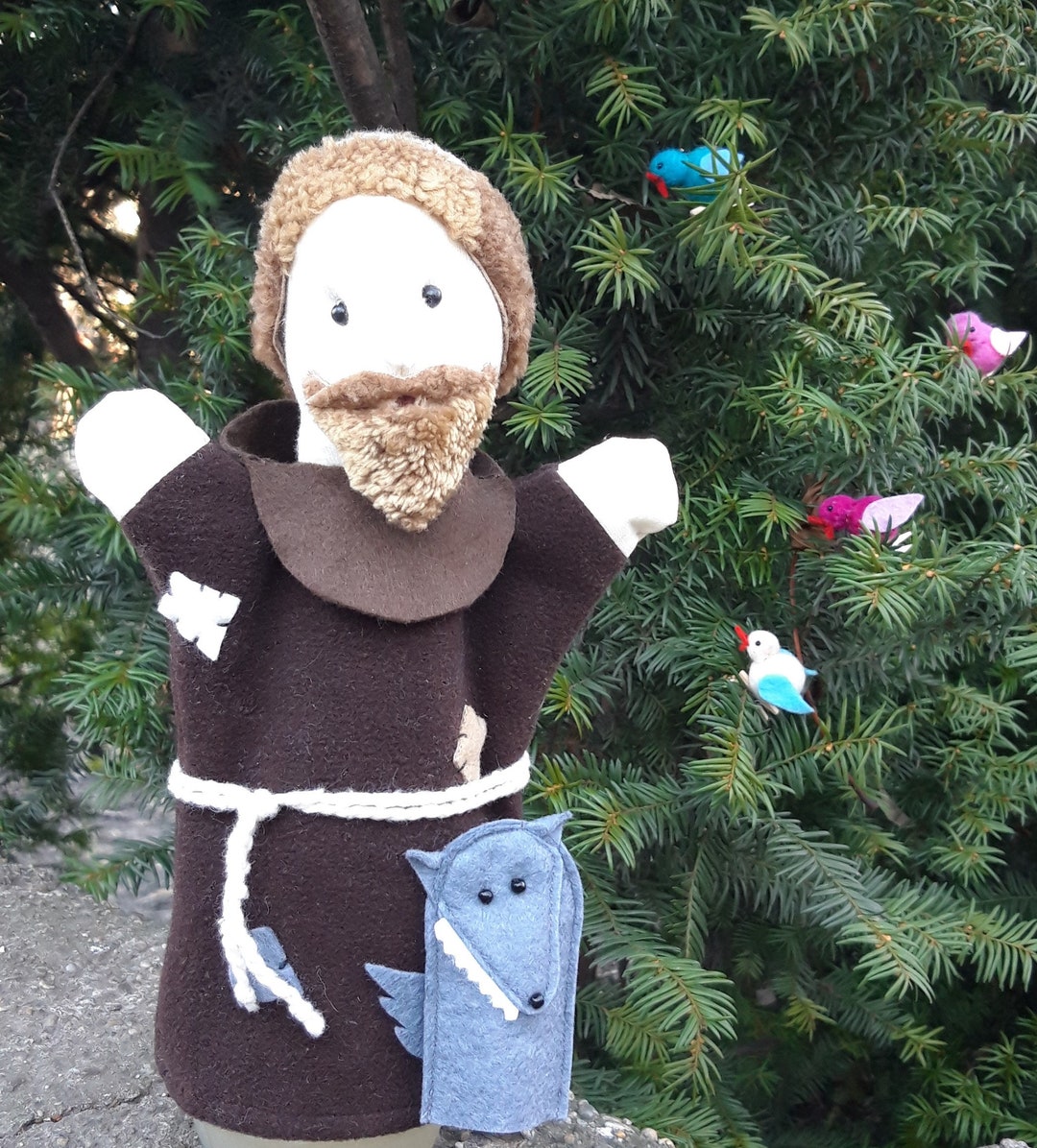 Saint Francis of Assisi Handpuppet - Etsy