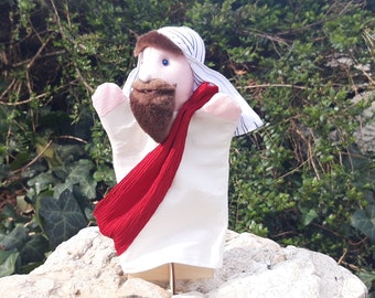 Jesus & Mary Handpuppet - Etsy