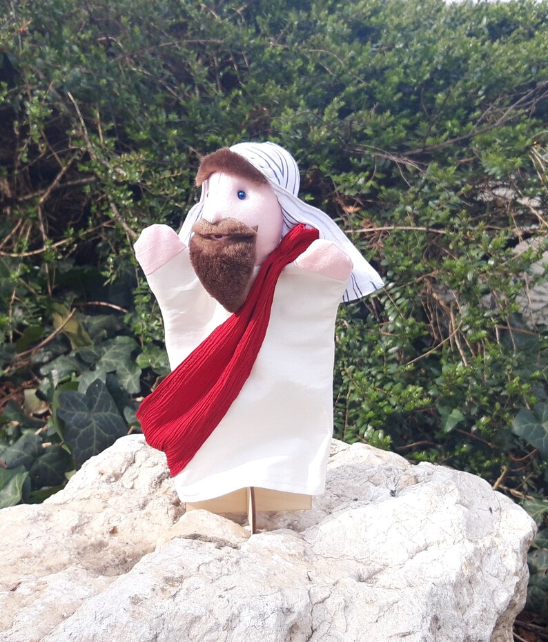 Jesus Handpuppet - Etsy