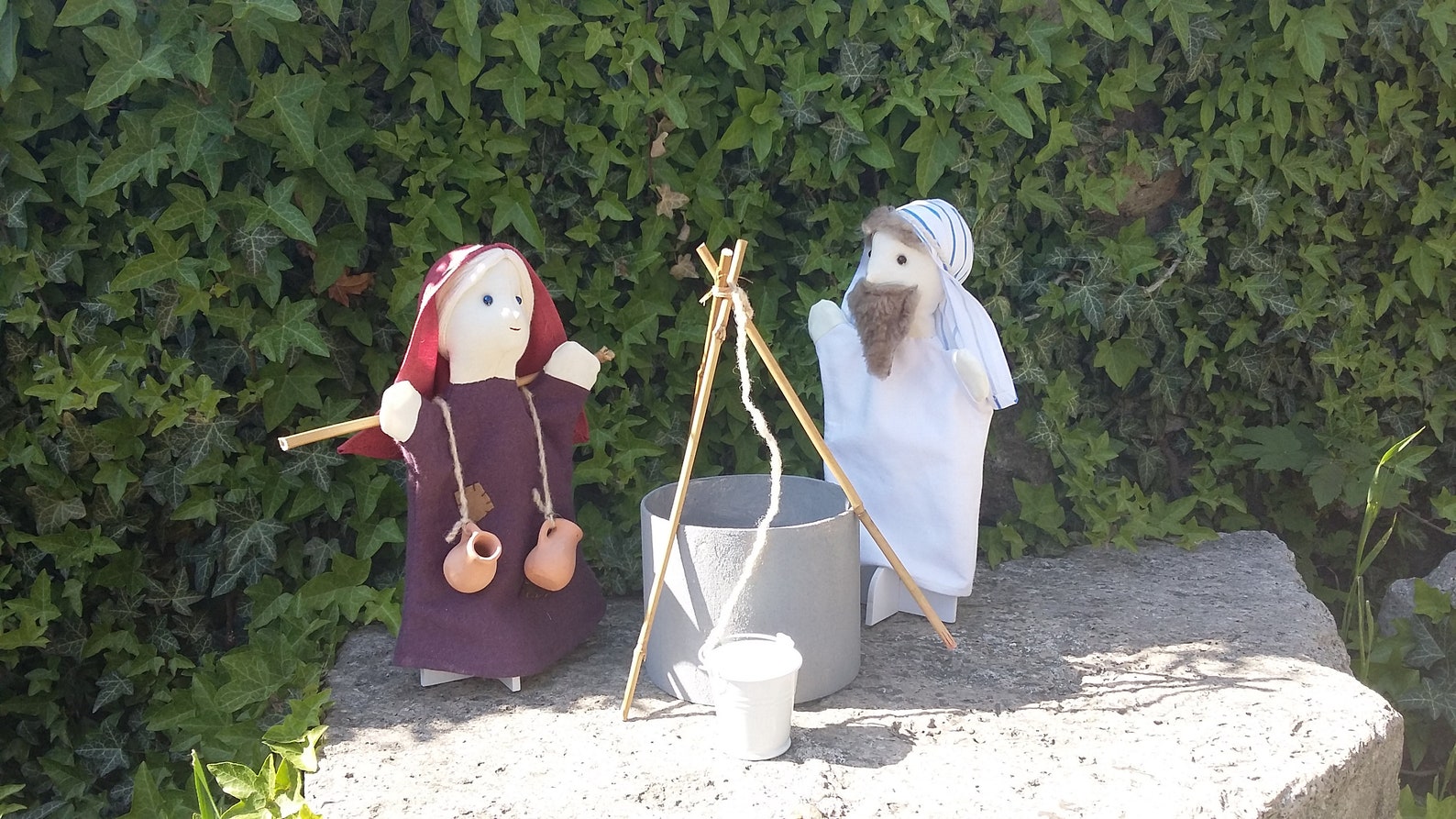 Jesus & Mary Handpuppet | Etsy