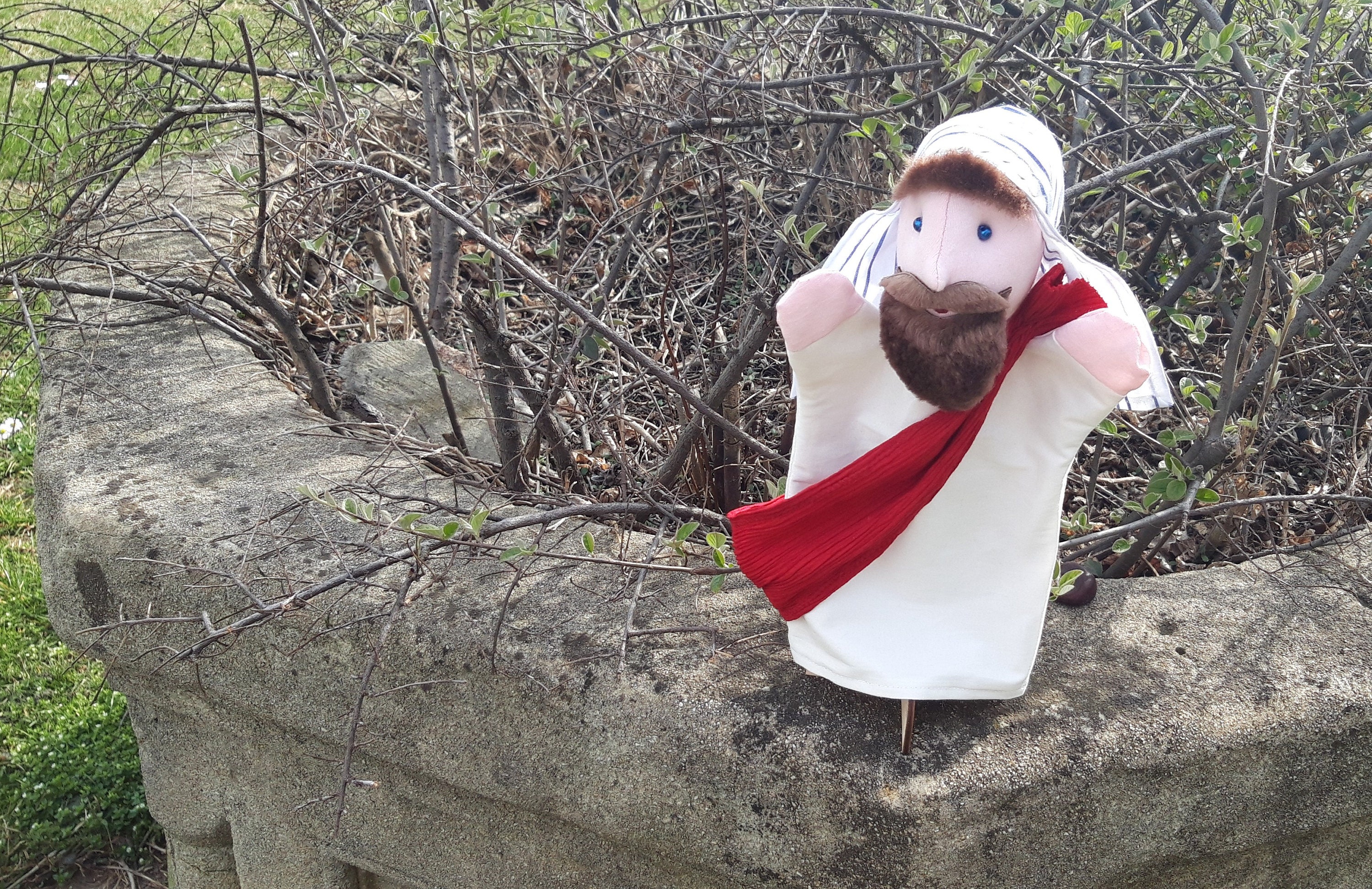 Jesus Handpuppet - Etsy