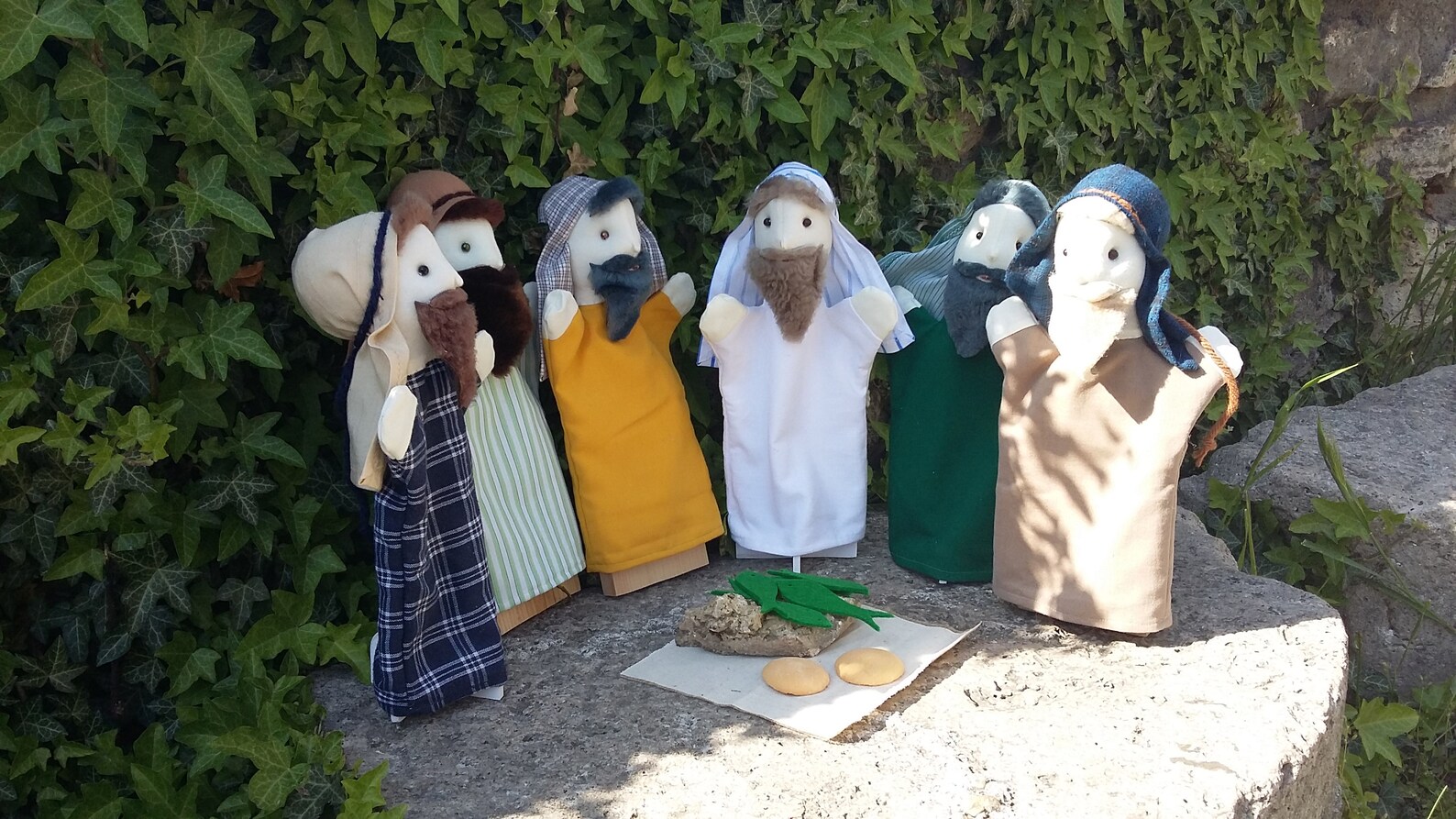 Jesus & Mary Handpuppet | Etsy