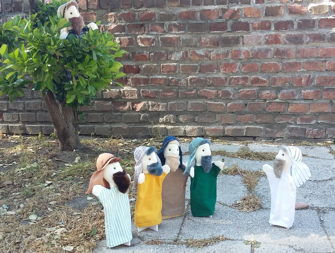 Jesus & Mary Handpuppet - Etsy