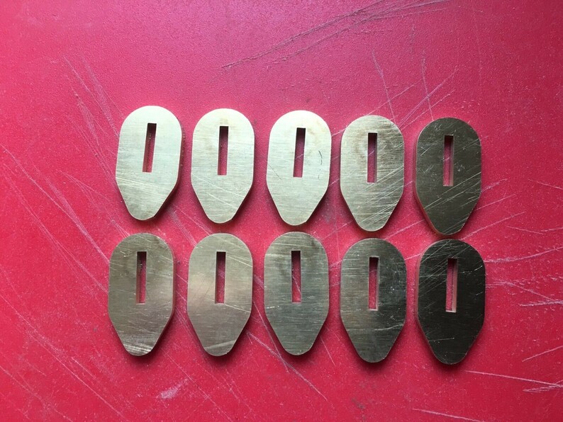 Brass Bolster | Finger Guard for 2.5mm Blade. Knife Making. - Etsy