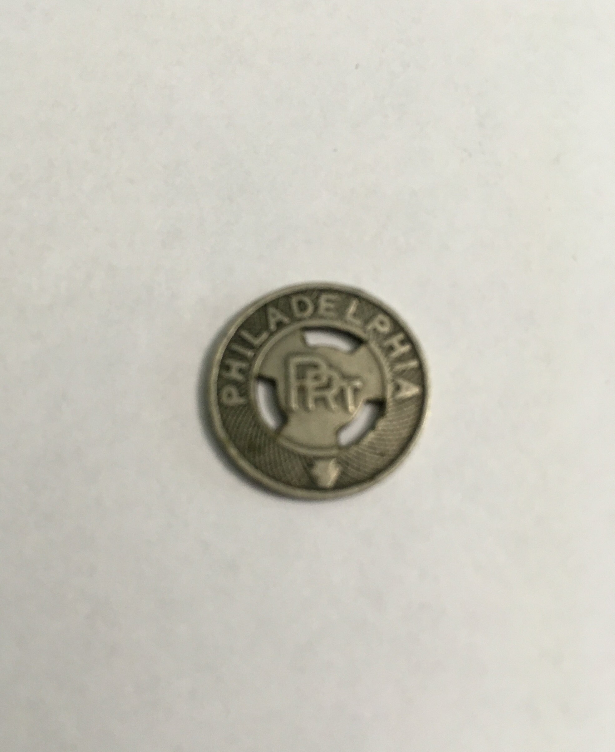 Philadelphia Rapid Transit One Fare Token - Etsy