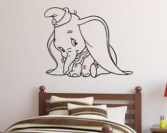 Dumbo wall decal | Etsy