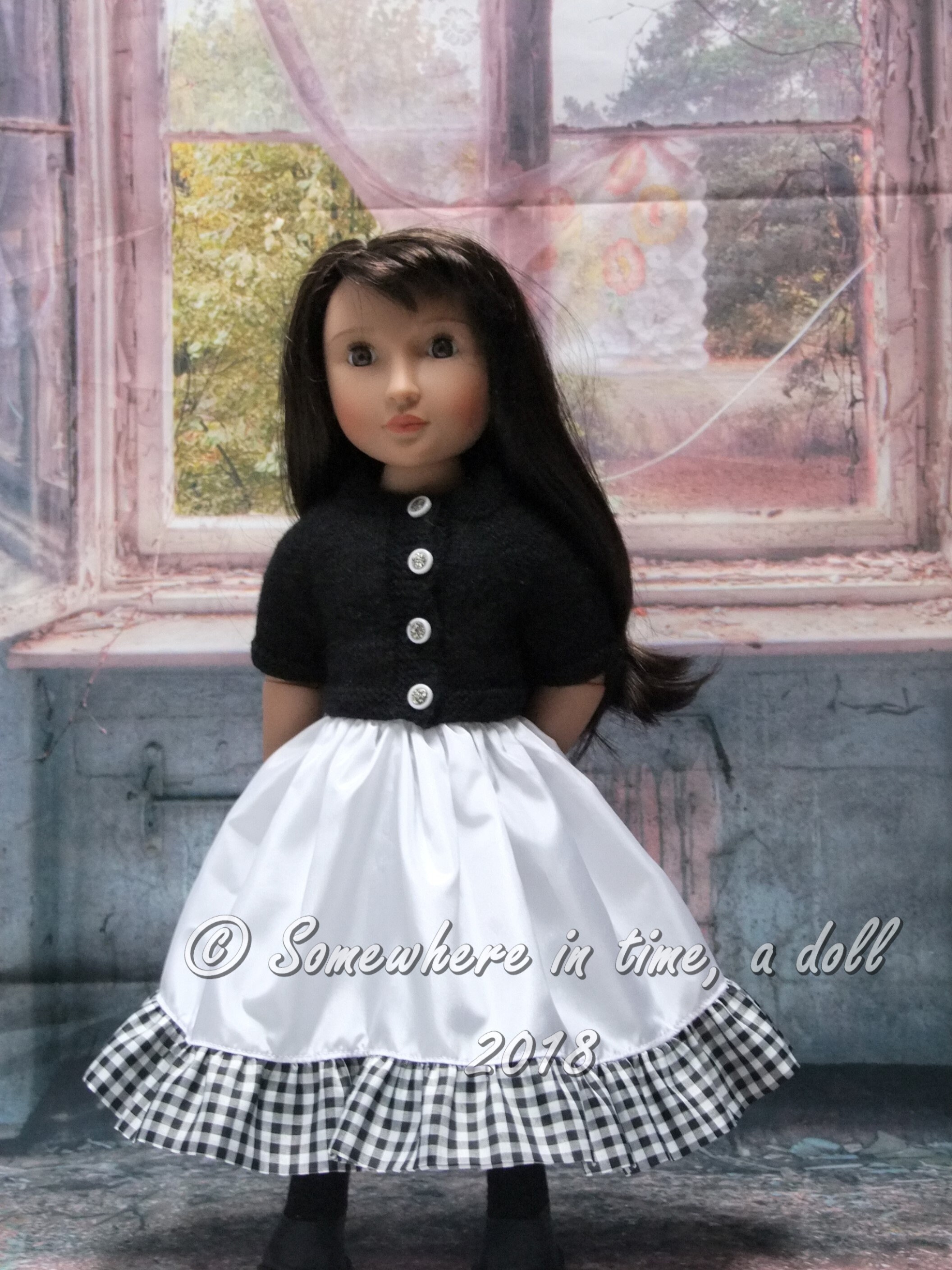 Hand Knit Sweater and Dress for 16-inch Dolls Such as A Girl | Etsy